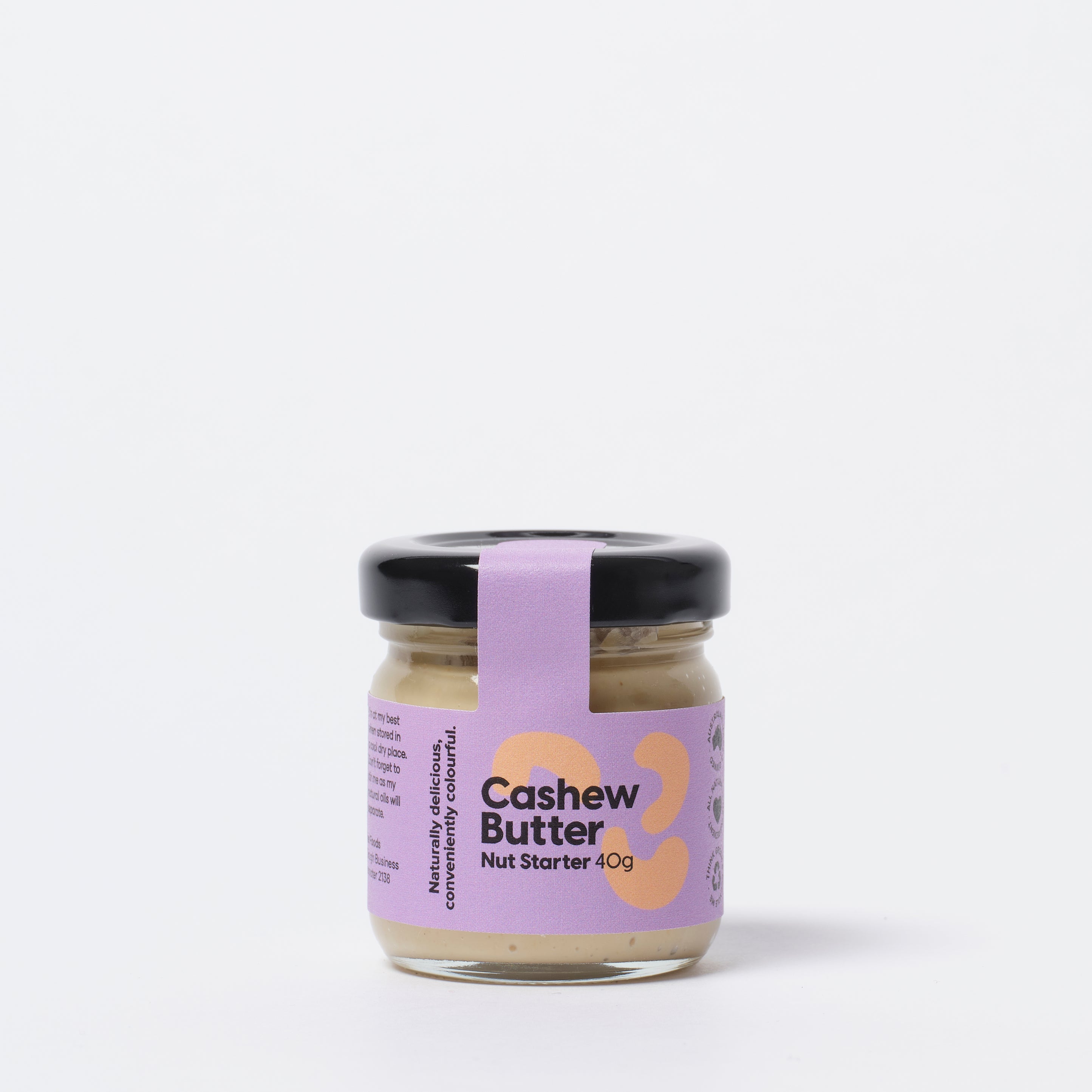 Cashew Butter 40g – Willow Tree Foods