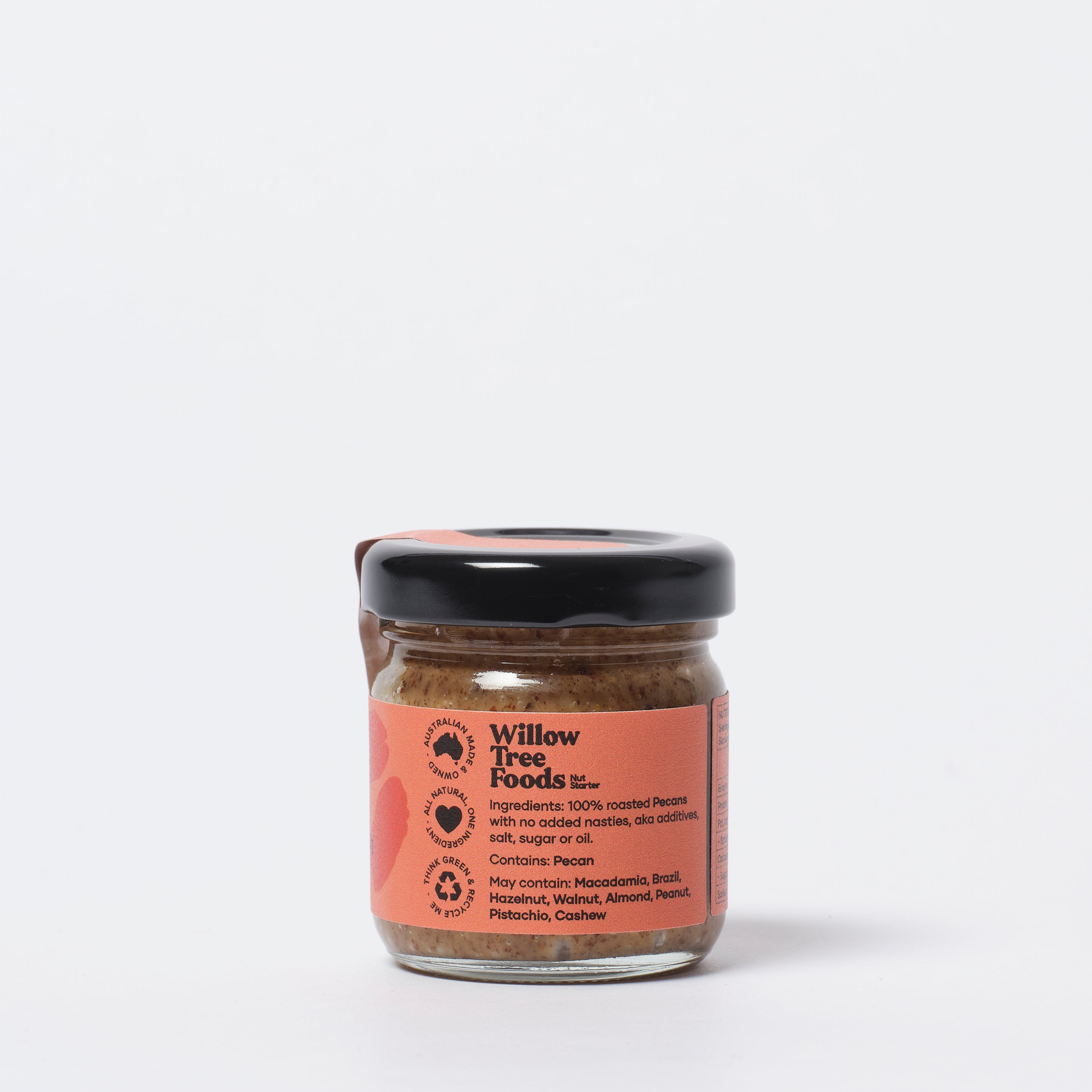 Pecan Butter 40g – Willow Tree Foods
